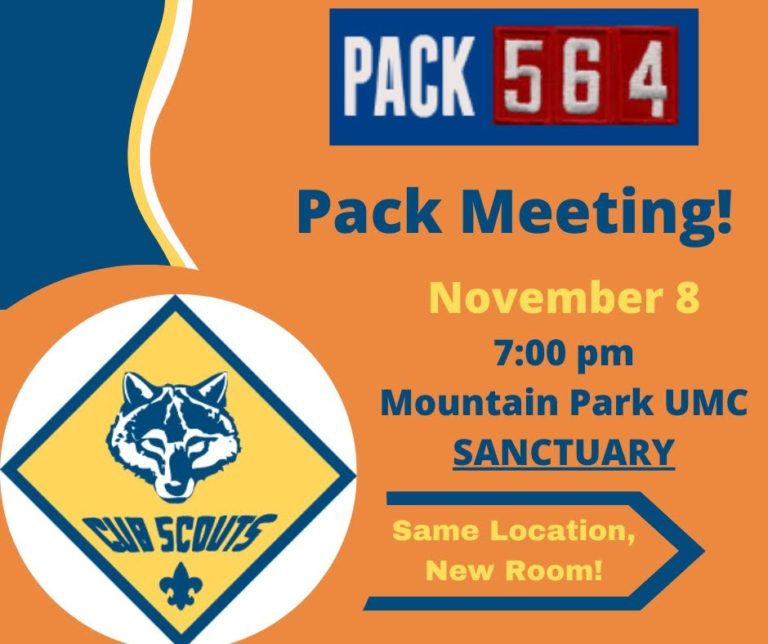 November Pack Meeting - Cub Scout Pack 564 - Lilburn, GA